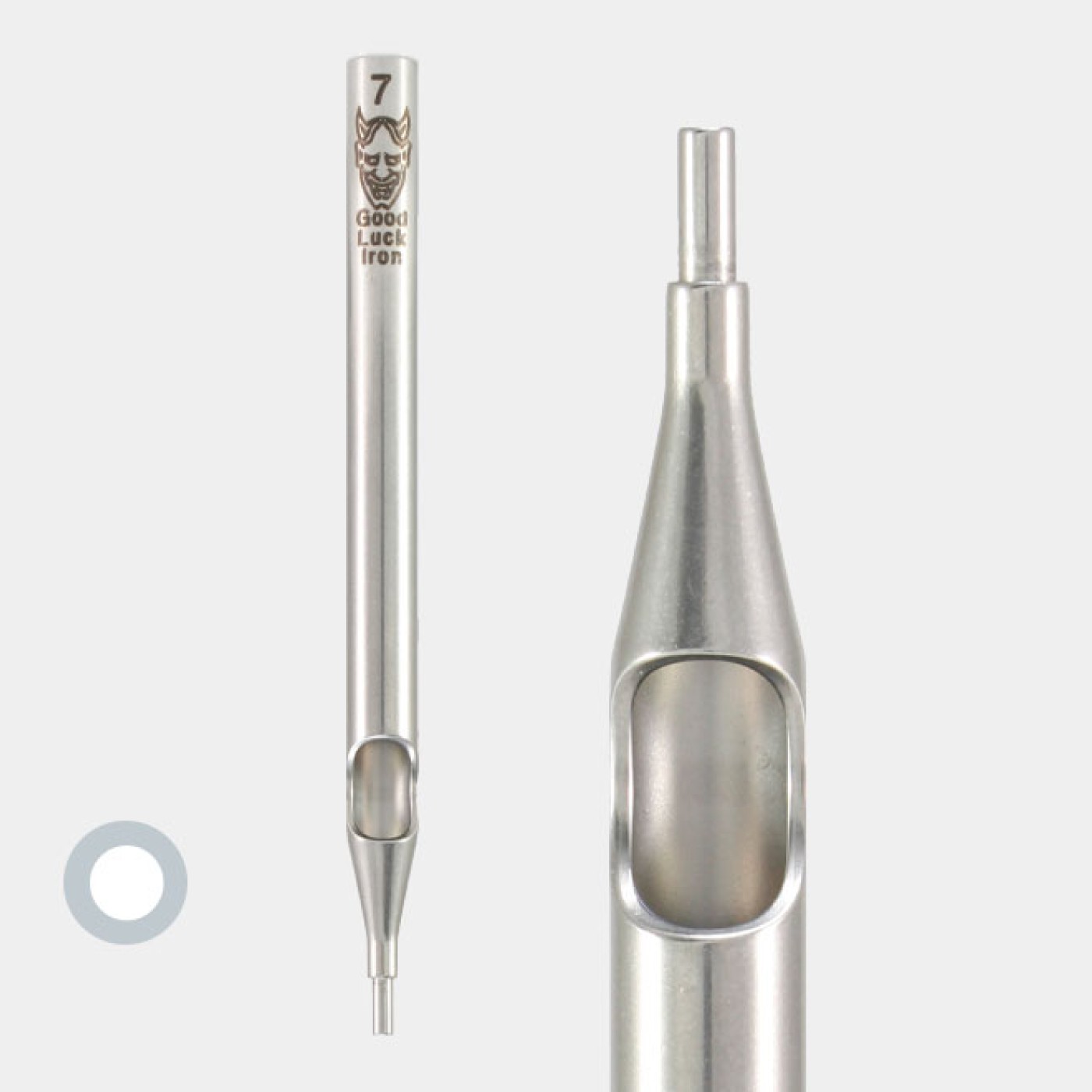 S-Series round straight cut tip insert tattoo machine tube